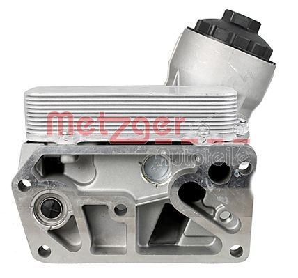 (1) 91310 METZGER Oil filter housing & oil cooler T5 2.5tdi 5-cylinder ...